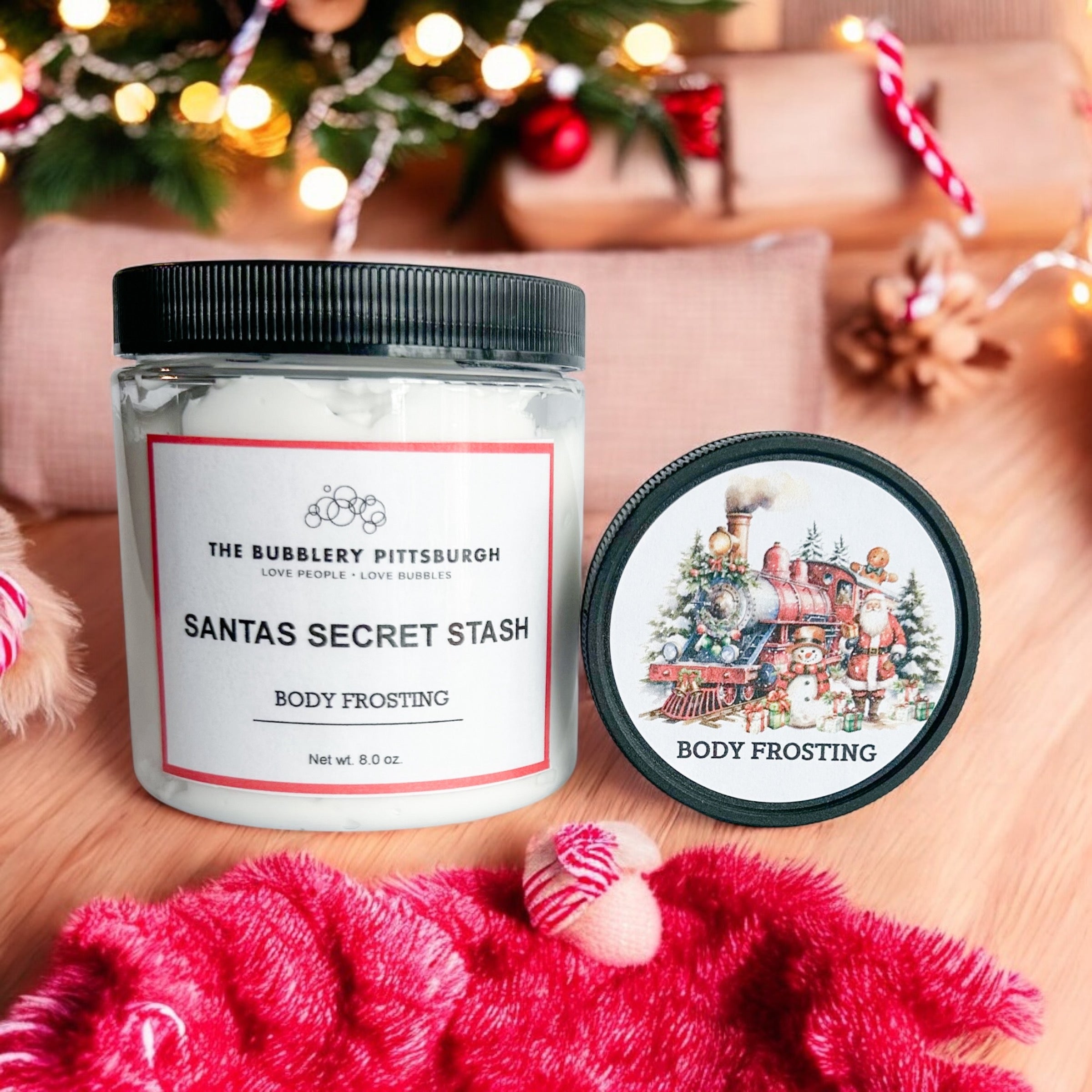 Santa's Secret Stash Body Frosting – The Bubblery Pittsburgh